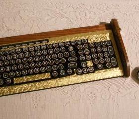 Keyboard Mouse Combo - Antique Looking Victorian Styling - Steampunk ...