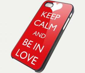Keep Calm And Be In Love Special Design Iphone 4 Case Cover on Luulla