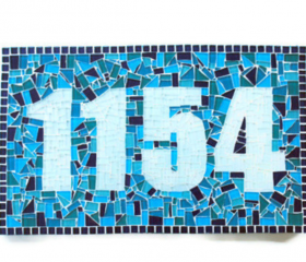 Mosaic Address Sign on Luulla