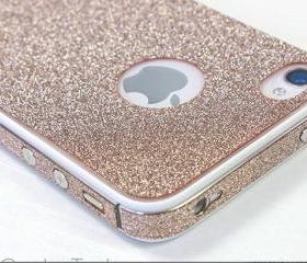 Sand Colour Shiny Rhinestone Full Body Cover Skin Sticker Shield For ...