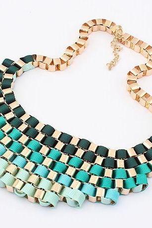 Simple Loops Stick Long Necklace on Luulla