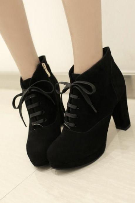 Sexy Charmed Red High Heel Booties on Luulla